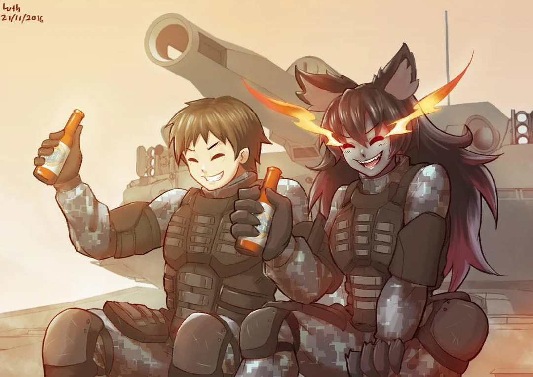 Amelia and Afton⁠⁠ (By Lutherniel) | Scrolller