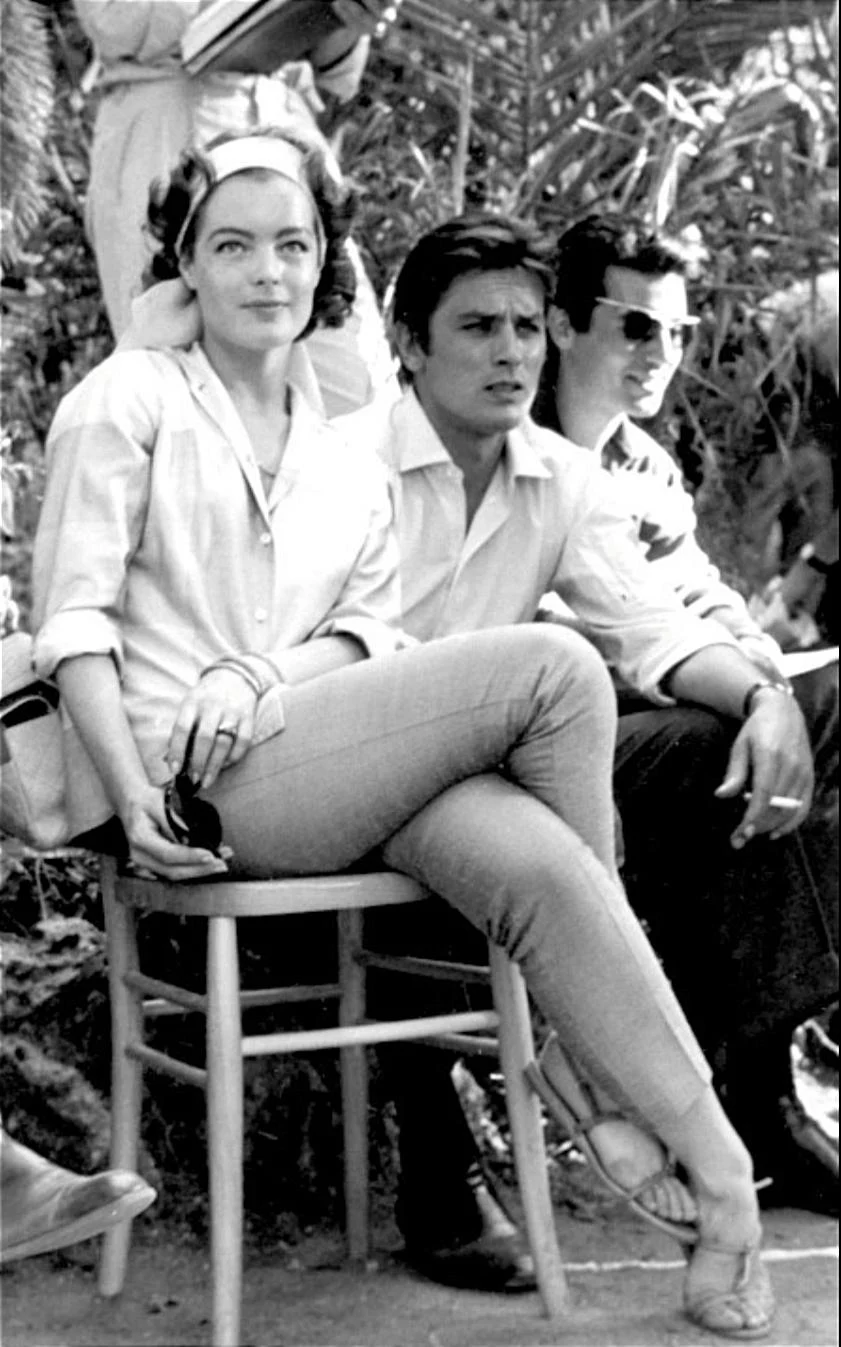 Romy Schneider on the set of The Leopard (1963) | Scrolller