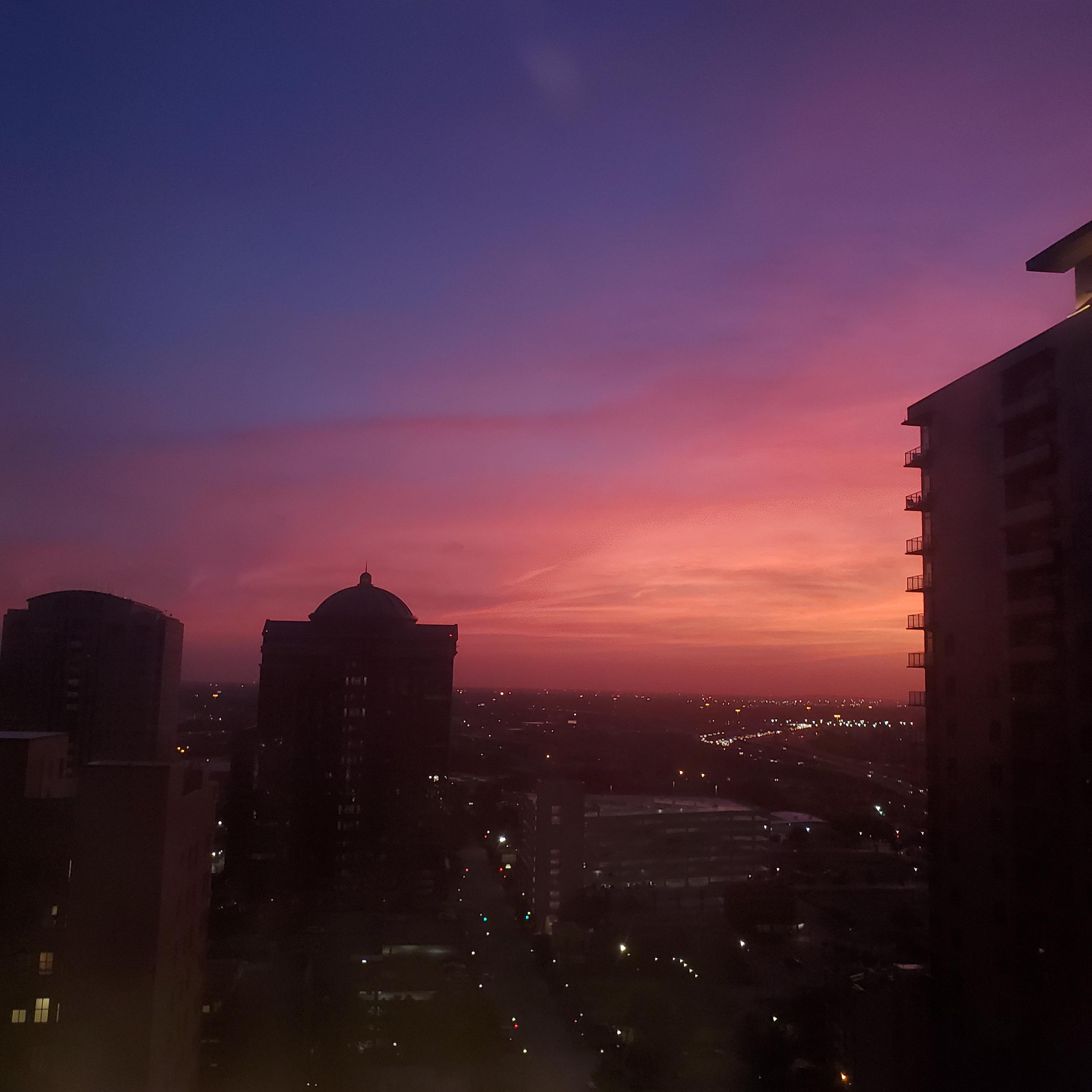 Sunrise downtown houston | Scrolller