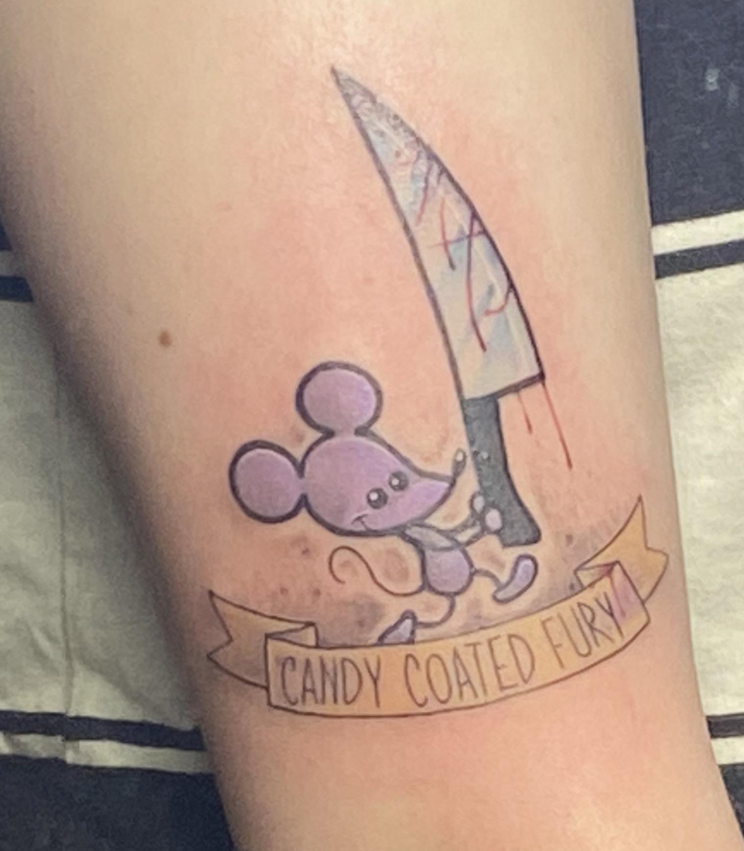 First tat by Joseph White @ Gilded Cardinal | Scrolller