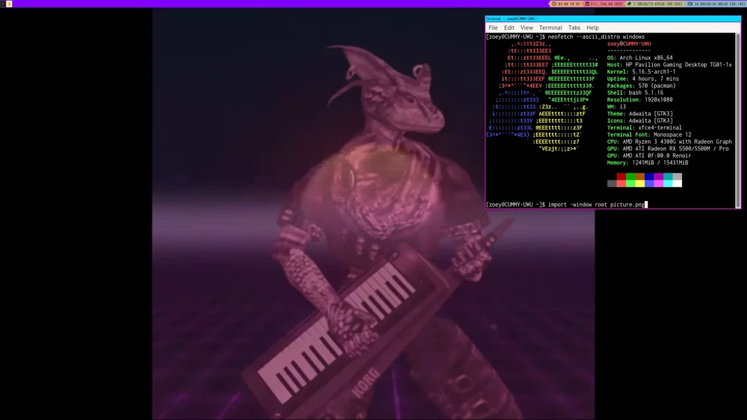 [i3] Argonian Keytar theme | Scrolller