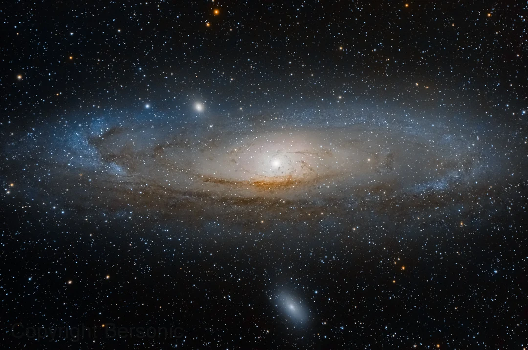 M31: The Andromeda Galaxy [Image Credit: Jacob Bers (Bersonic)] | Scrolller