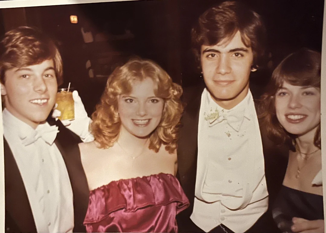 Me (left) at winter formal 1981 | Scrolller