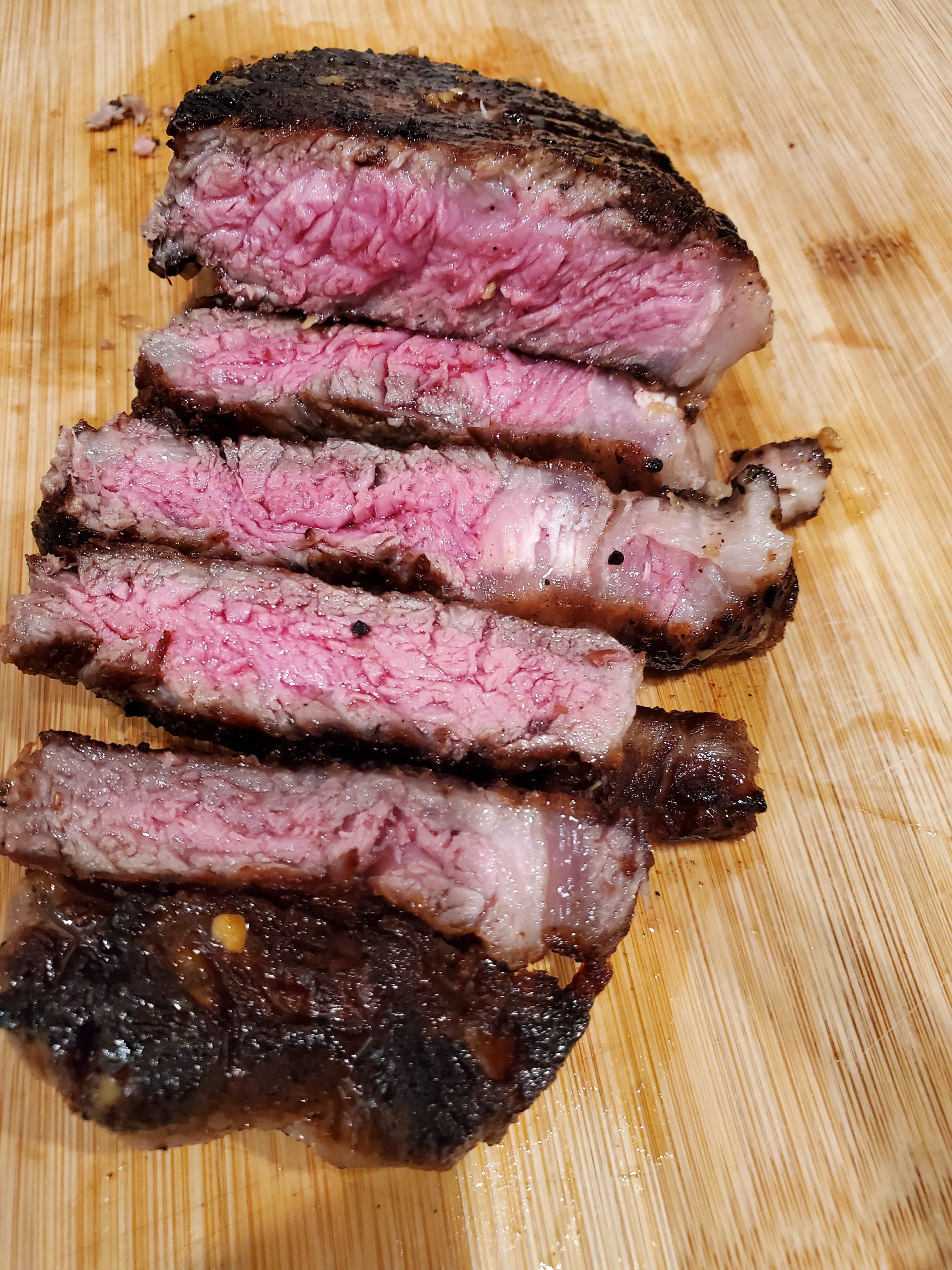 My first cast iron steak | Scrolller