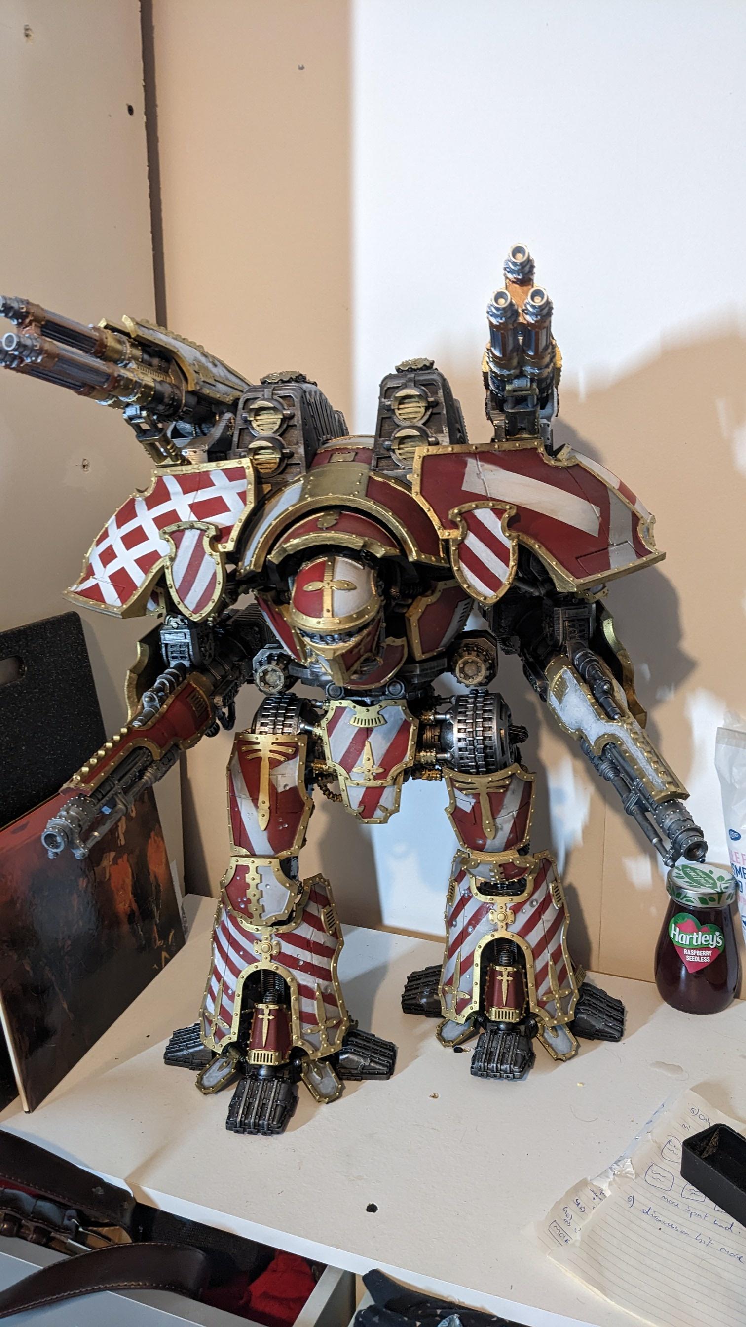 4 months of work, to create this 3D printed Warlord Titan! (FDM & Resin) | Scrolller