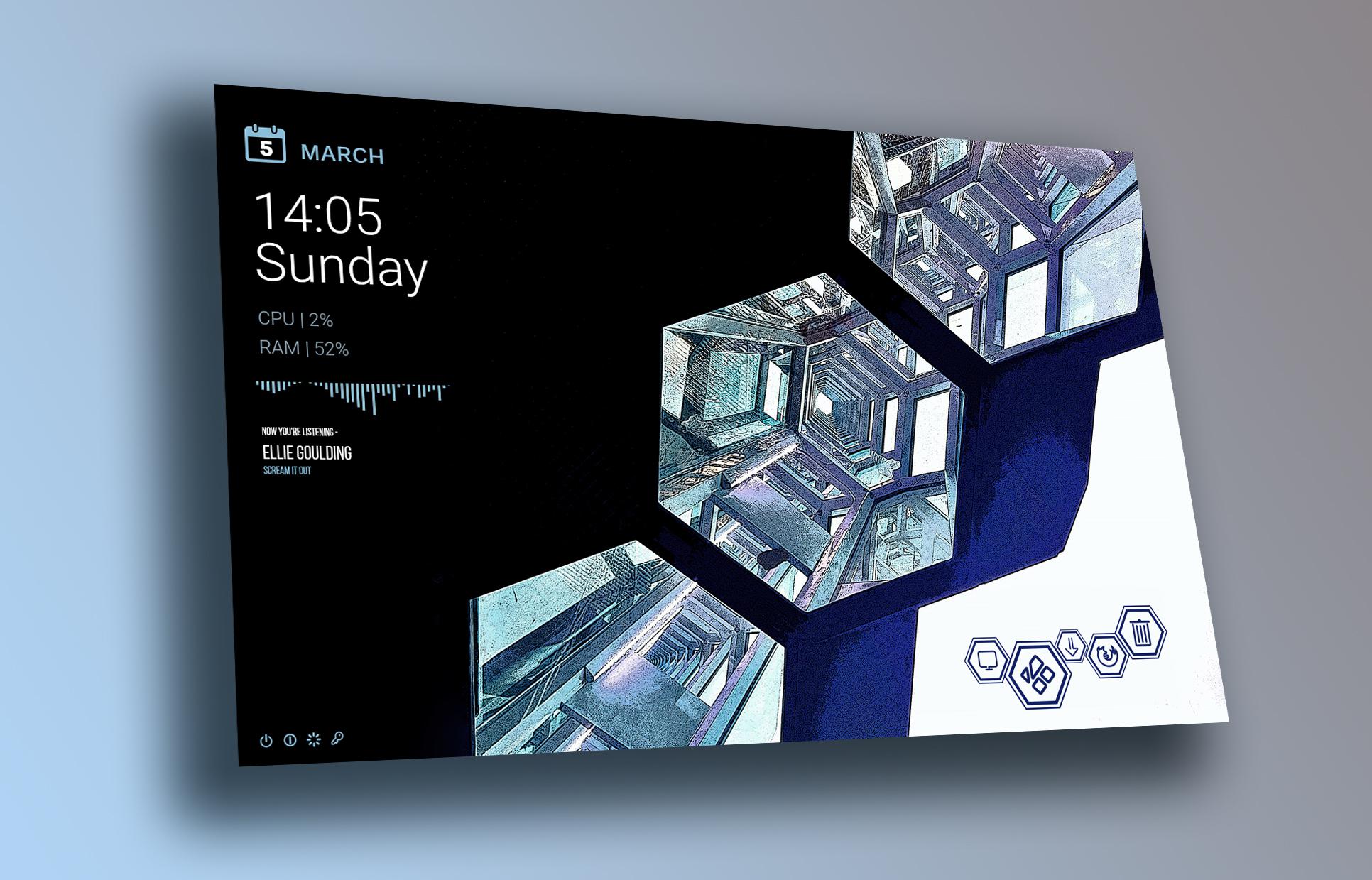 Hexagons | Scrolller