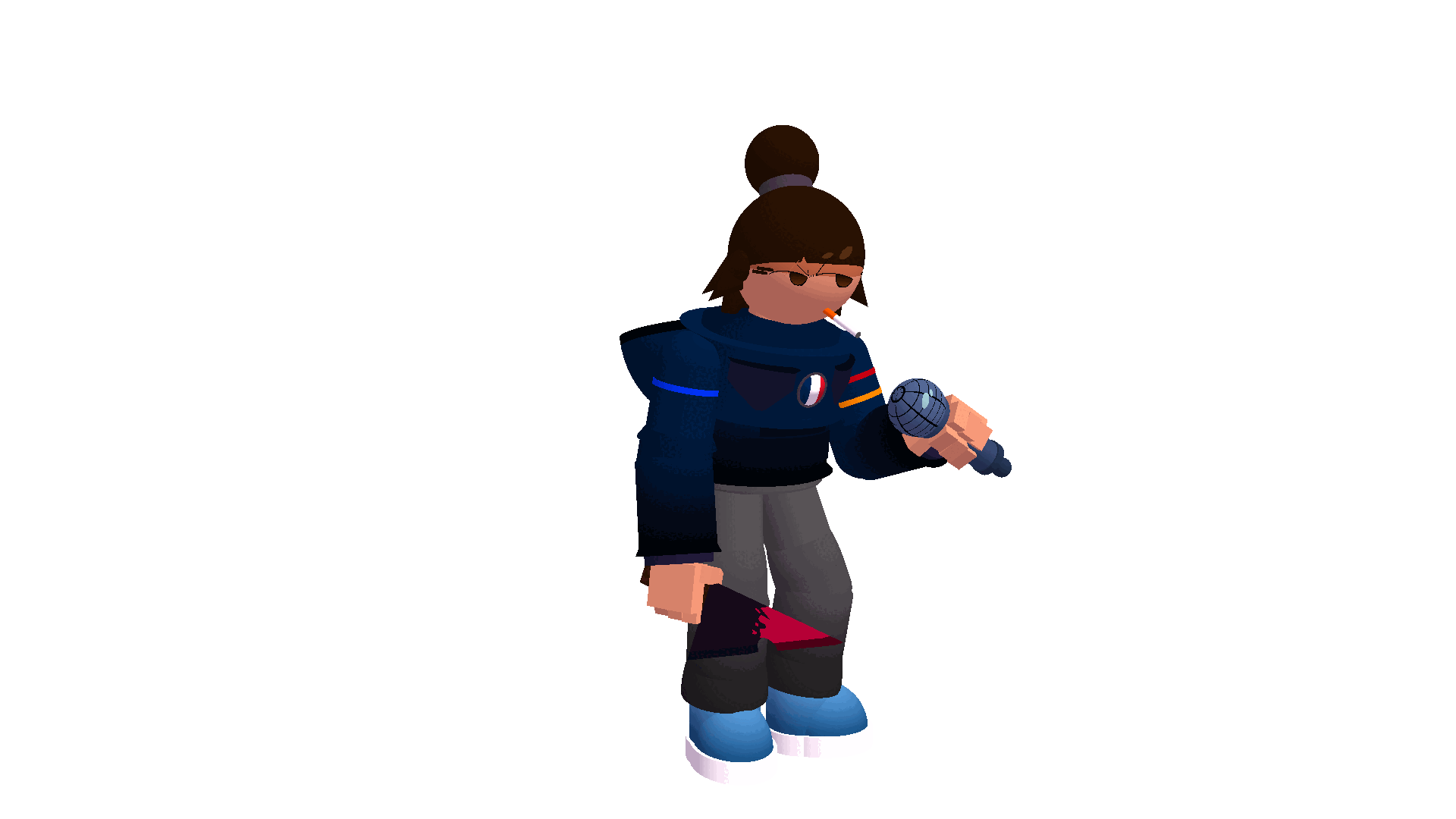 Remade Blavo's idle again, also an insanely early death animation for when you lose to him ...