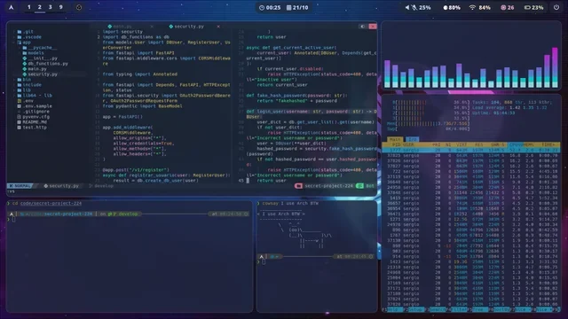 [Hyprland] First time using Arch | Scrolller