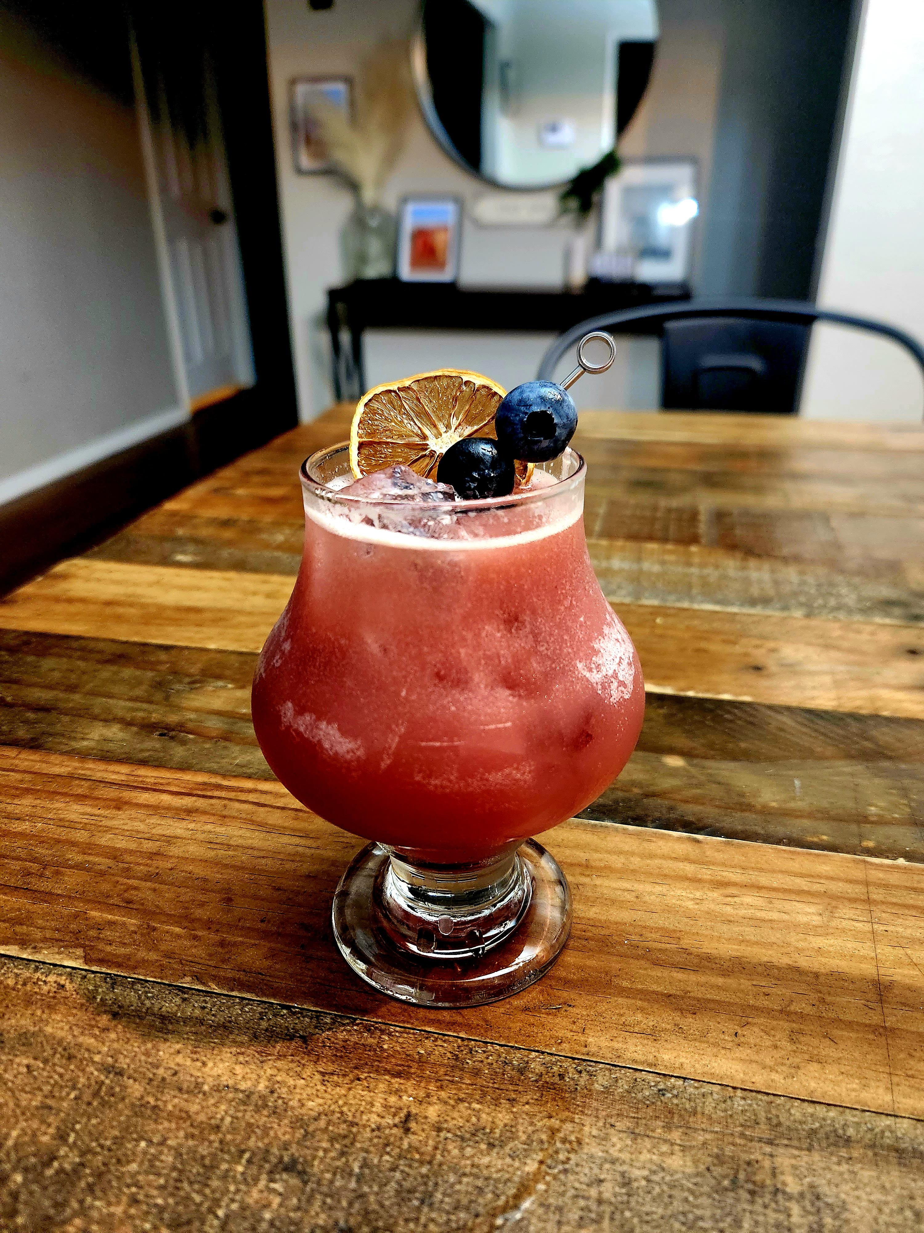 Orgeat Berry Smash | Scrolller