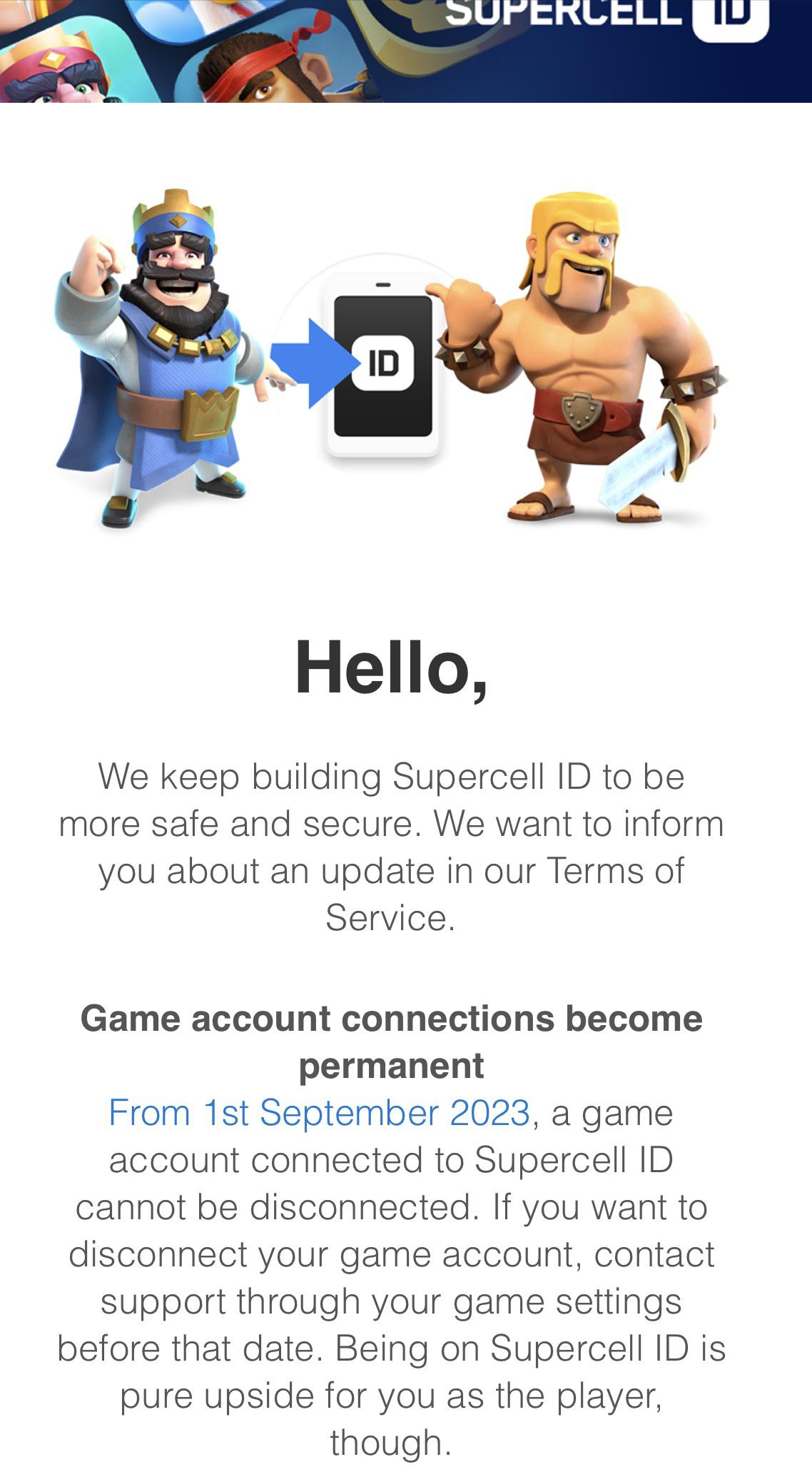 Supercell account binding | Scrolller