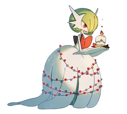 A cute Thicc Mega Gardevoir for Xmas | Scrolller