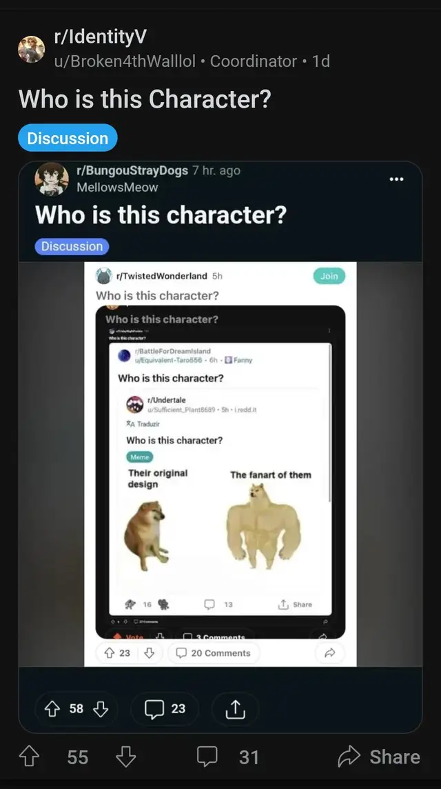 Who is this character | Scrolller