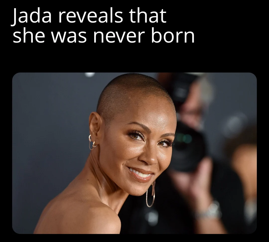 Will Jada? Jada will | Scrolller