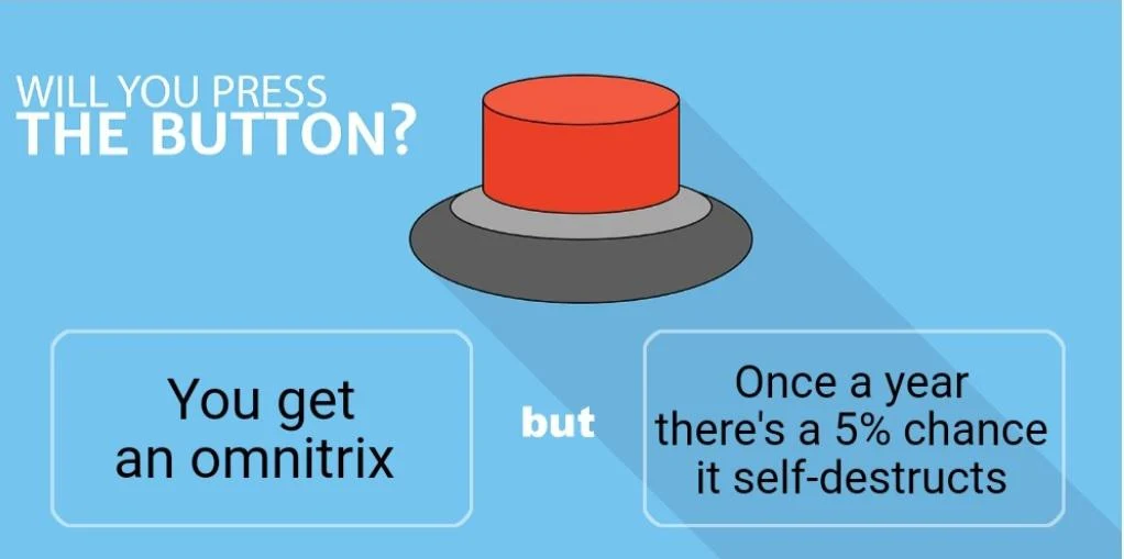 Haven't seen this done yet so make up your own ben 10 will you press the buttons | Scrolller