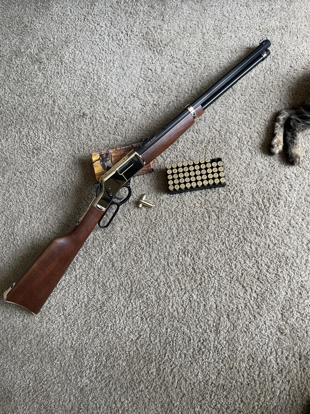 Saw the other Henry and wanted to show mine. First rifle! | Scrolller
