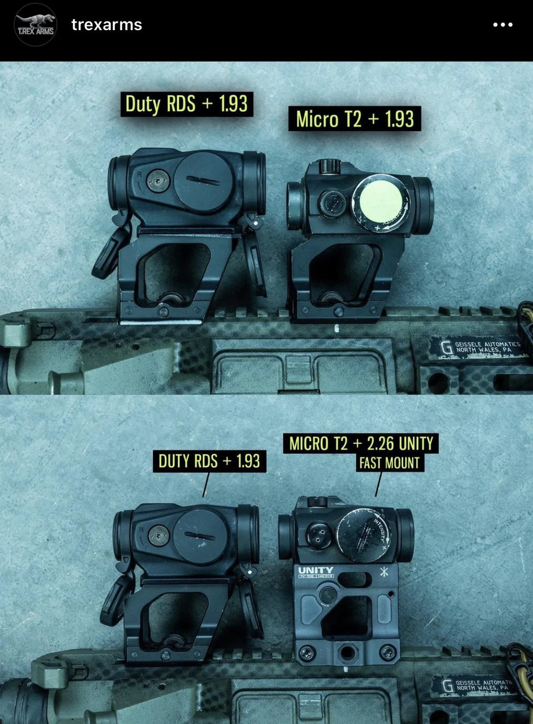 What mount are you guys running/planning on running with the Aimpoint RDS? | Scrolller
