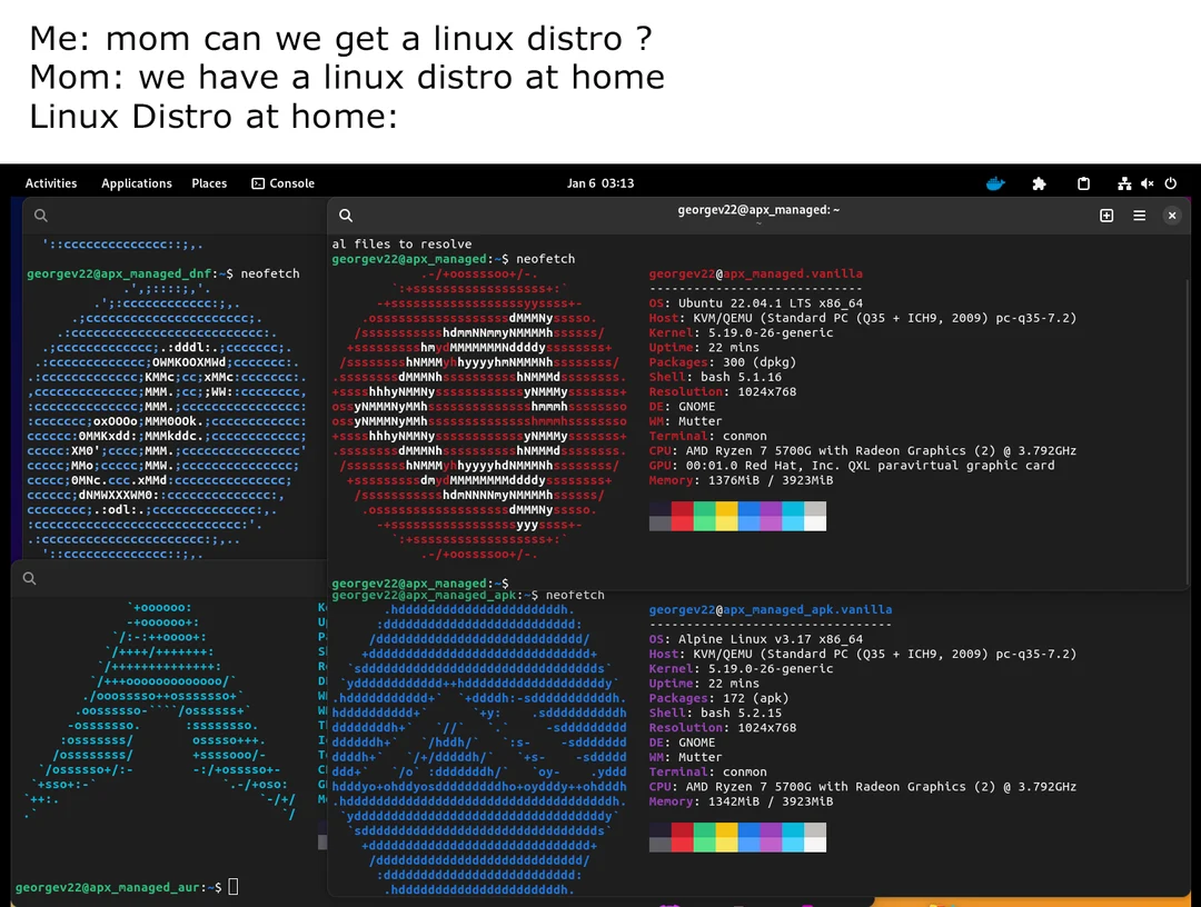 A little bit of everything!! [GNOME] | Scrolller