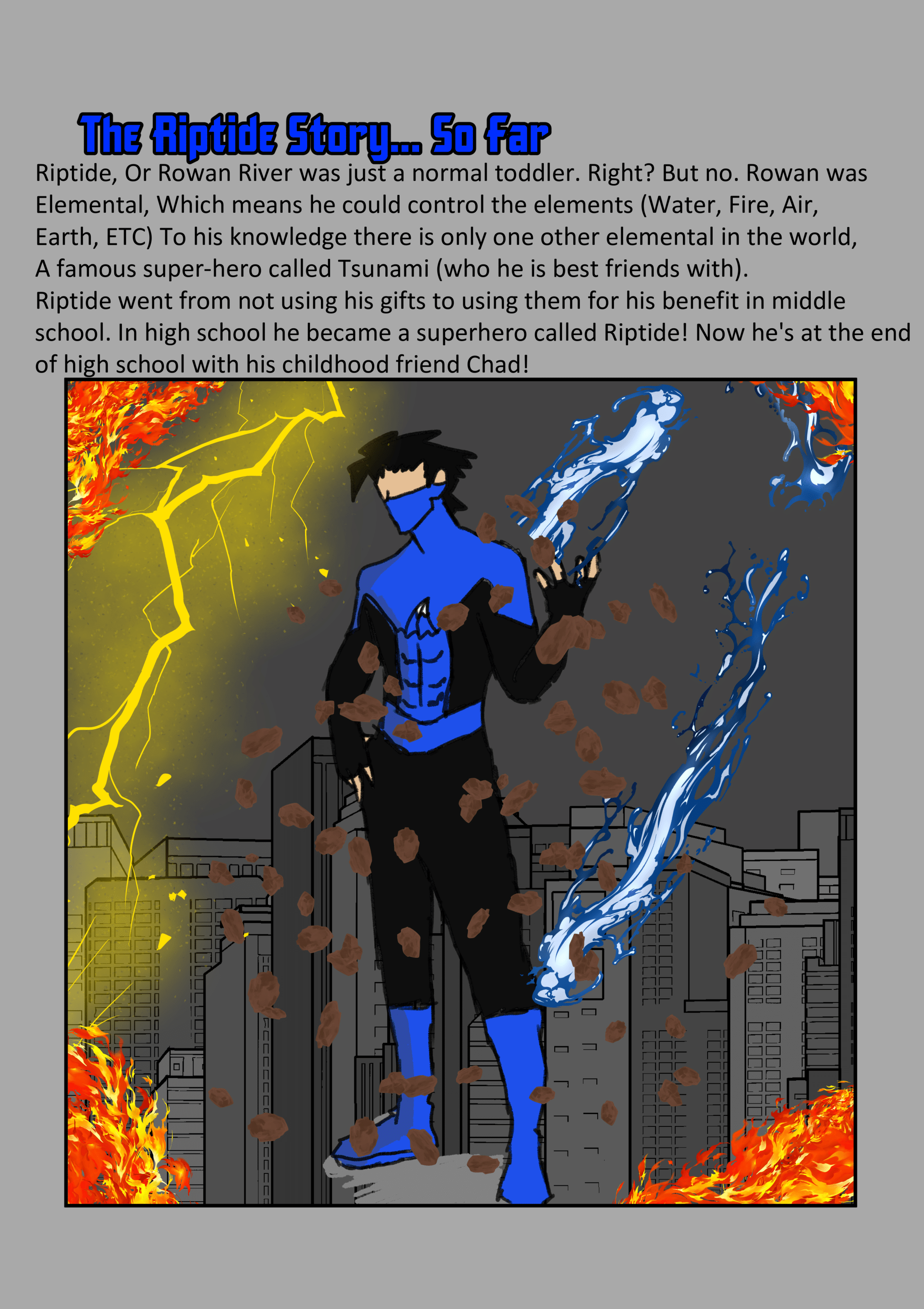 Riptide issue #1 (some of the art is traced from invincible) | Scrolller