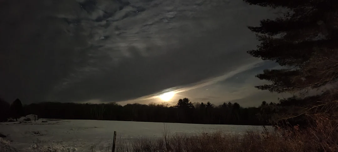 Last nights sky | Scrolller