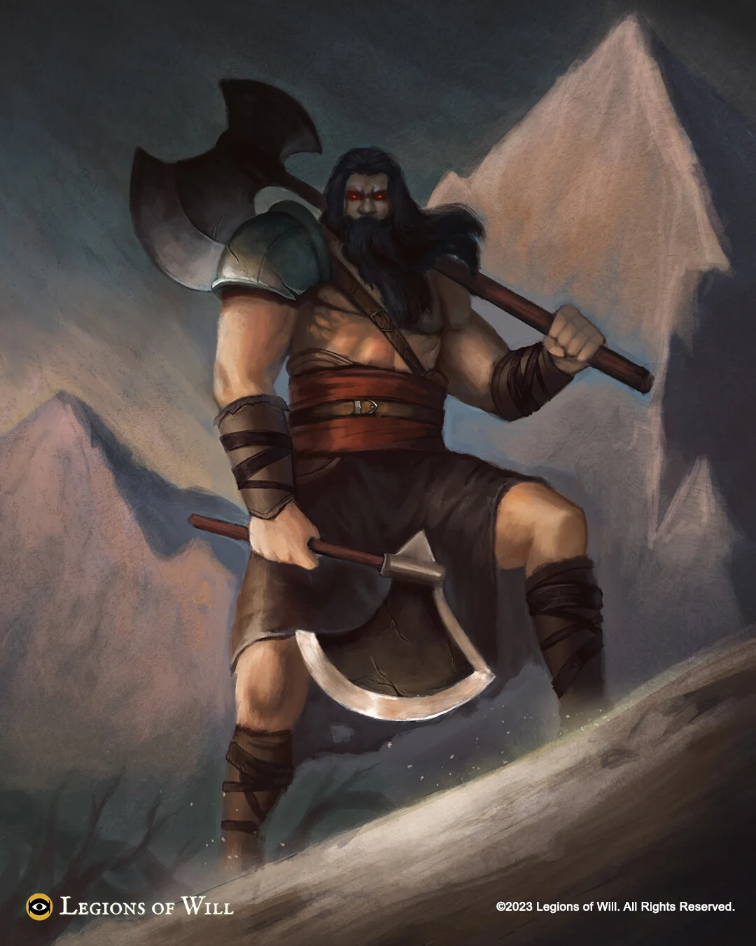 Legions of Will TCG: BlackBeard Giant by Bayu Paksi | Scrolller
