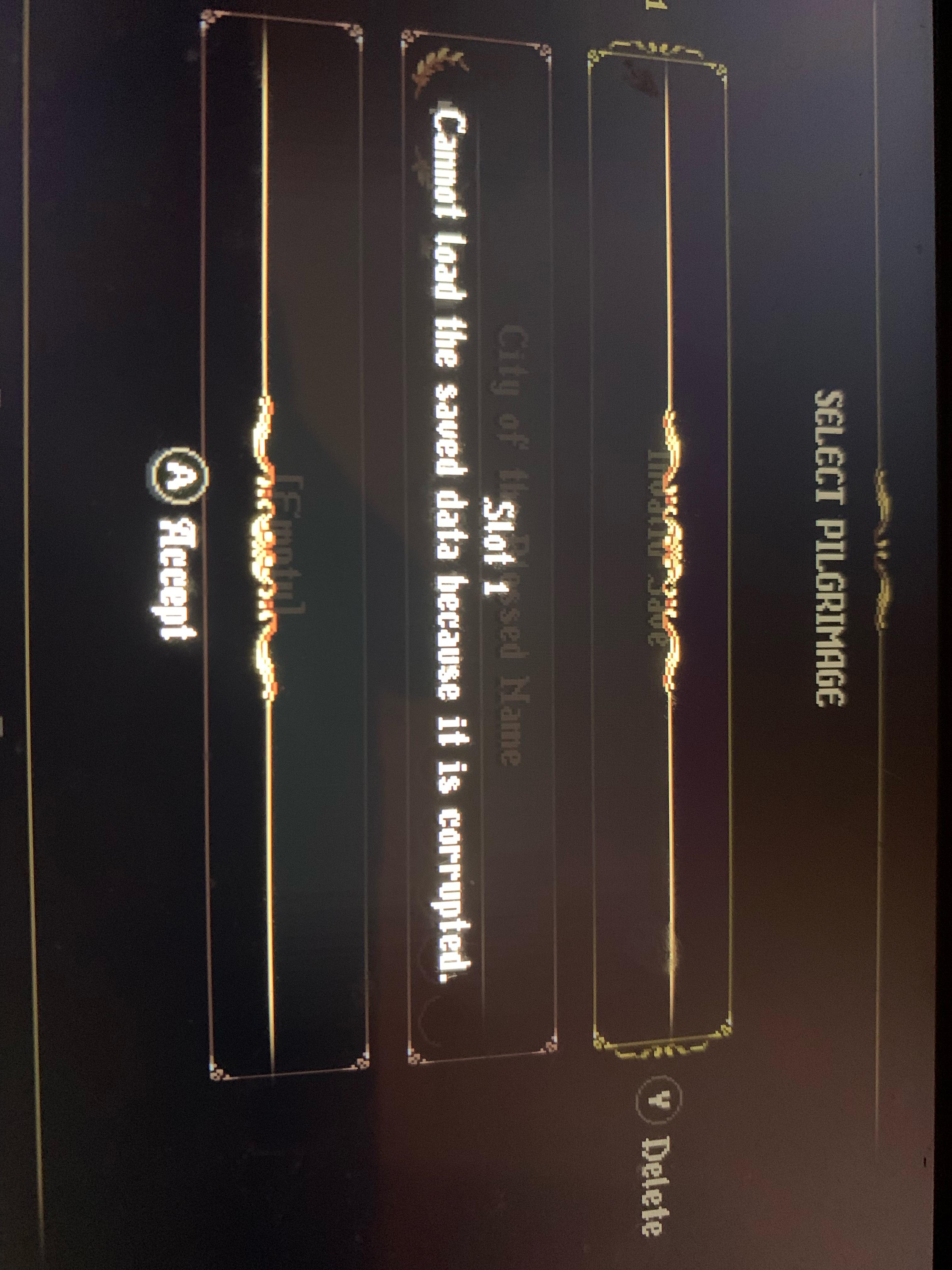 Invalid Save? | Scrolller