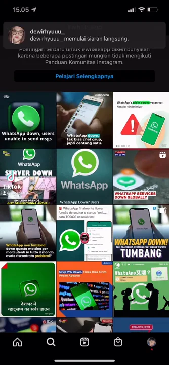 Whatsapp Down 25 Oktober 2022 ! #whatsapp #whatsappstatus #whatsapp_status #whatsappchat #wa ...