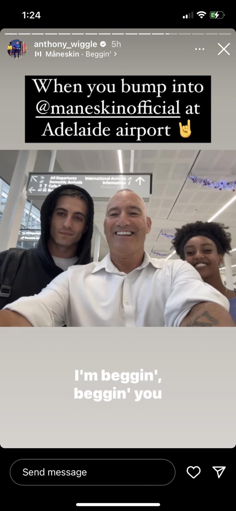 Damiano with Anthony Field (one of the original Wiggles) | Scrolller