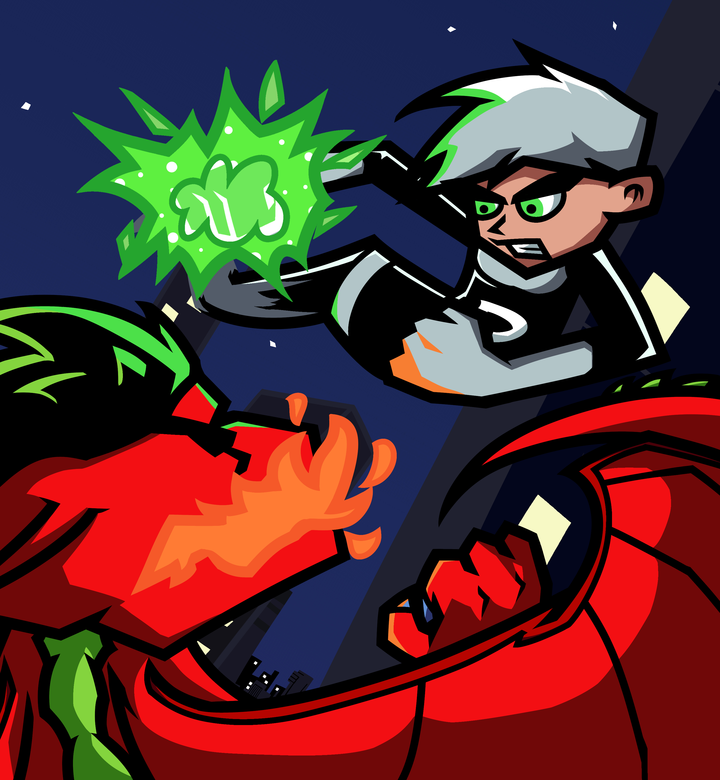Danny Phantom Vs American Dragon Jake Long [OC] | Scrolller