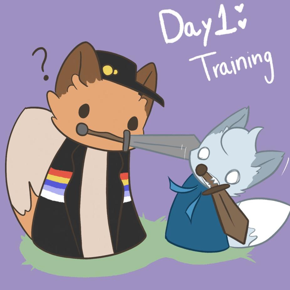 Day 1 of Blobtober; Fundy Training Yogurt in the art of Self Defense | Scrolller