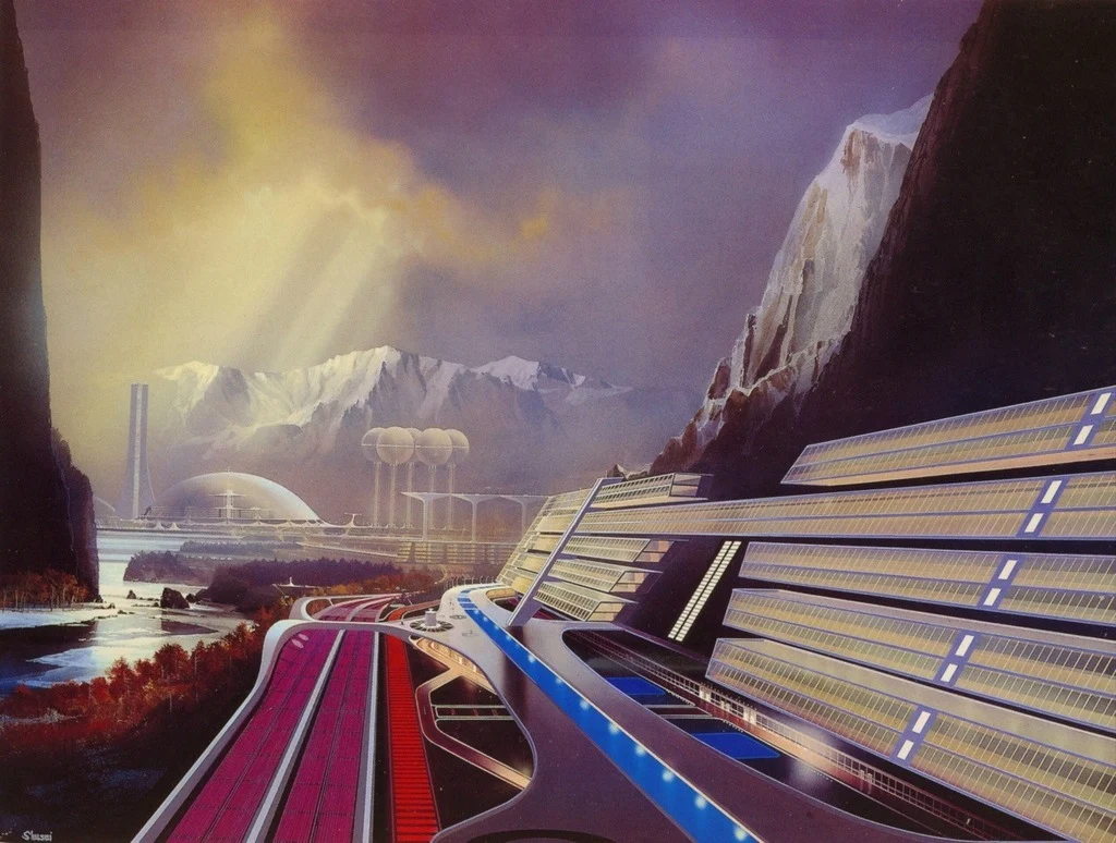 The Future - art by Shusei Nagaoka (c. late 70s early 80s) | Scrolller