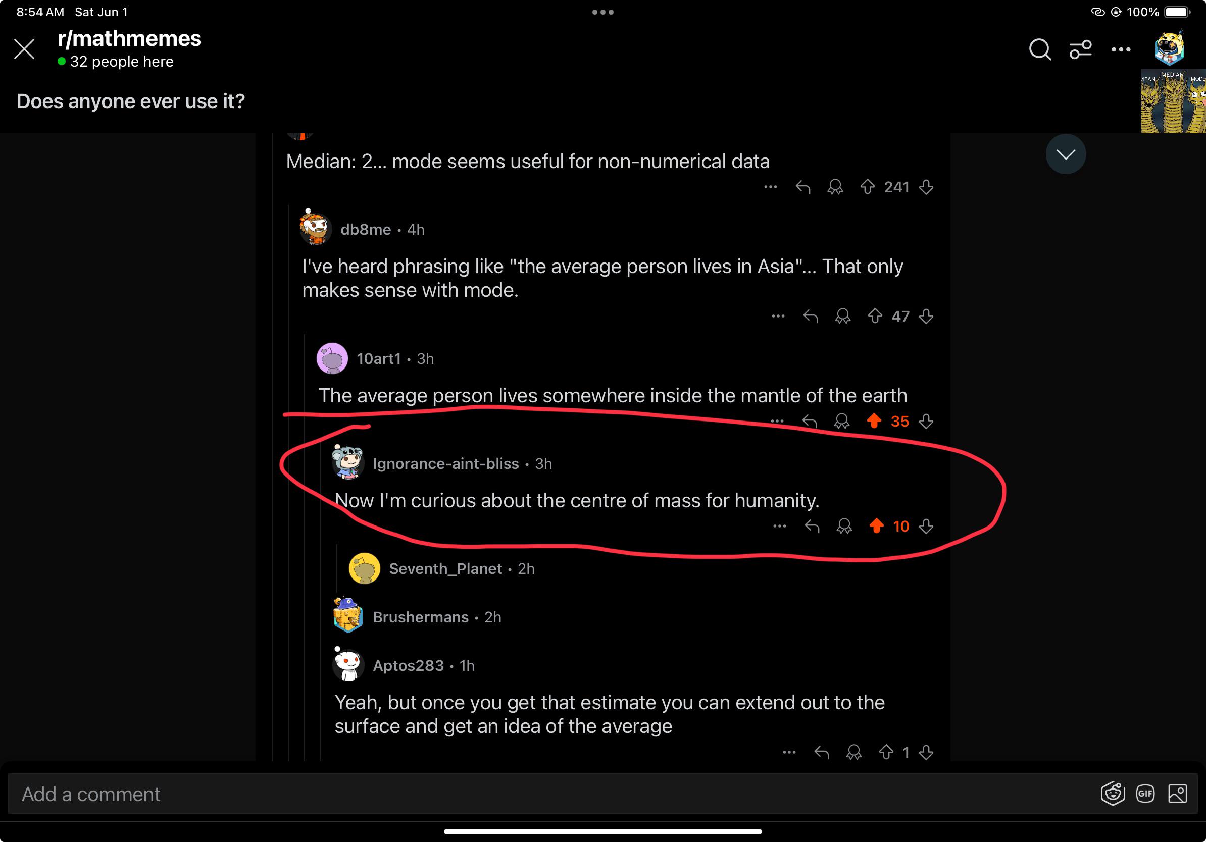 What *is* the center of mass for all of humanity? | Scrolller