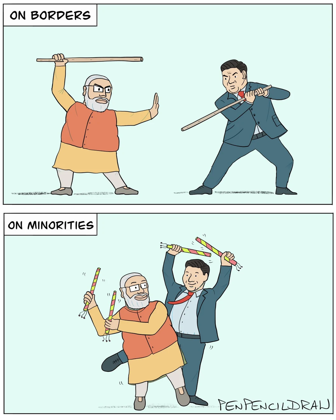 In sync | Art by PenPencilDraw | Scrolller