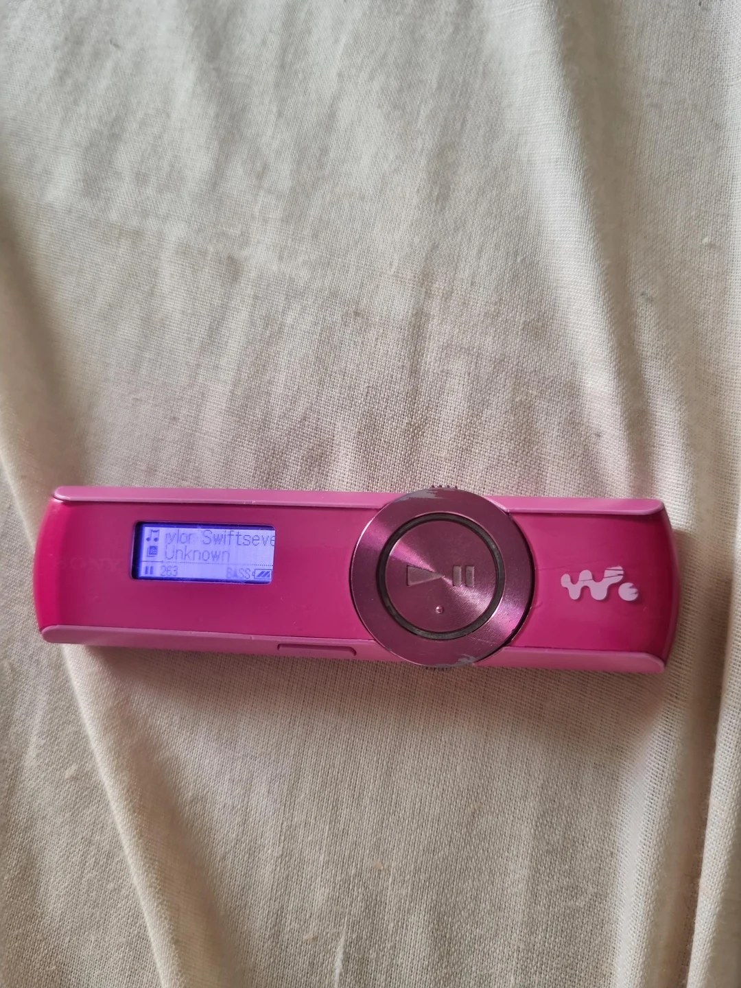 Taylor Swift's seven on my very worn-out Sony walkman | Scrolller