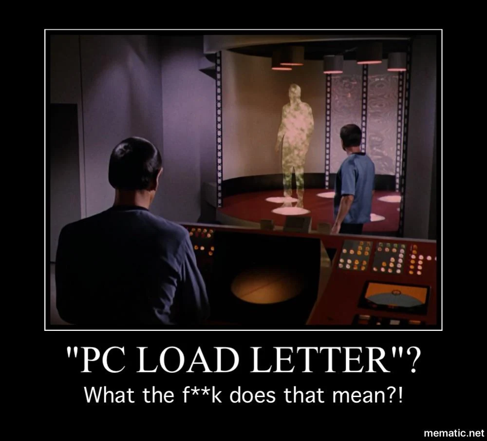PC Load Letter | Scrolller
