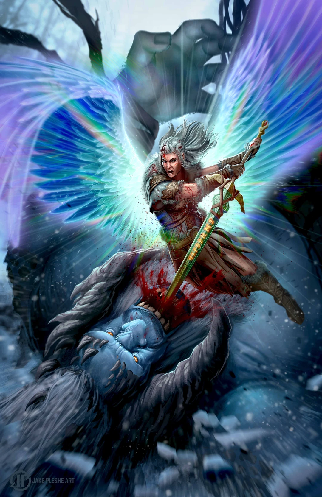 [OC] - Ulrika, Valkyrie Warrior | Scrolller