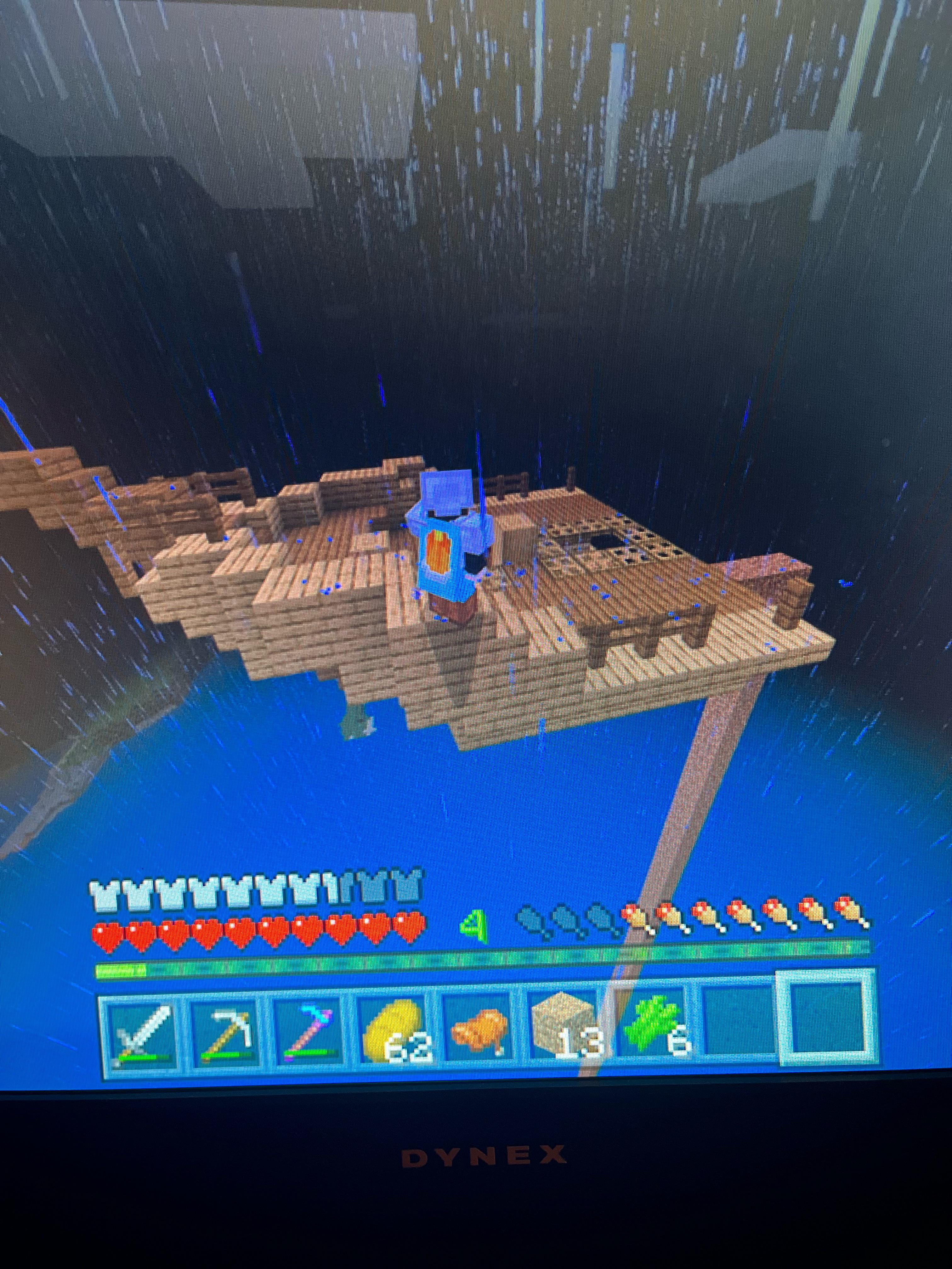 Weird boat glitch in bedrock Minecraft | Scrolller