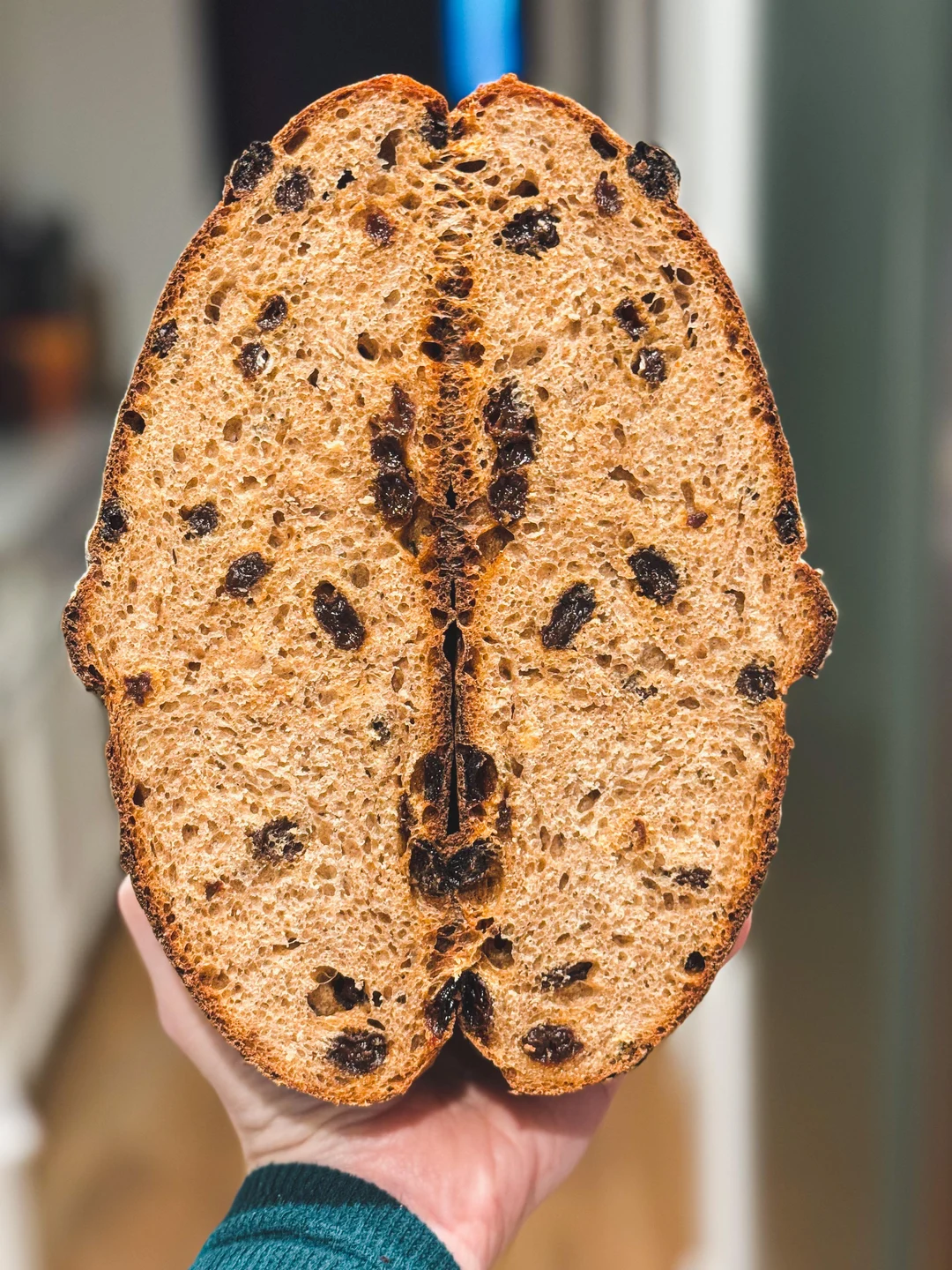 Cinnamon raisin loaf (per the request of my 4 year old). Recipe from Harvest&Nourish. | Scrolller