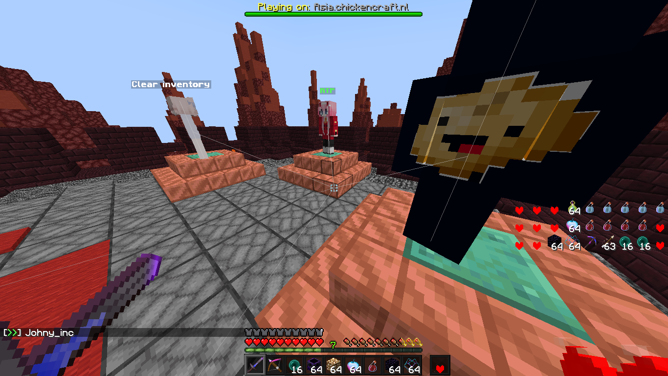 Sword not rendering properly in 32x texture left hand | Scrolller