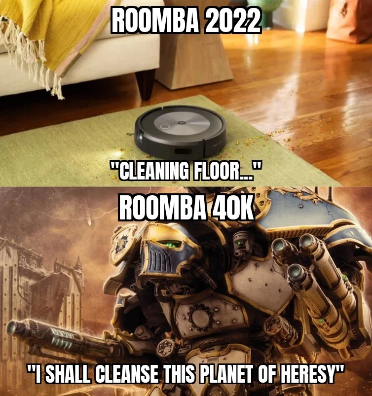 Roomba be like | Scrolller