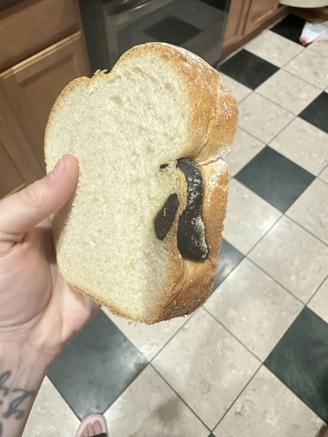 What is this baked into my Naked Brand bread? | Scrolller