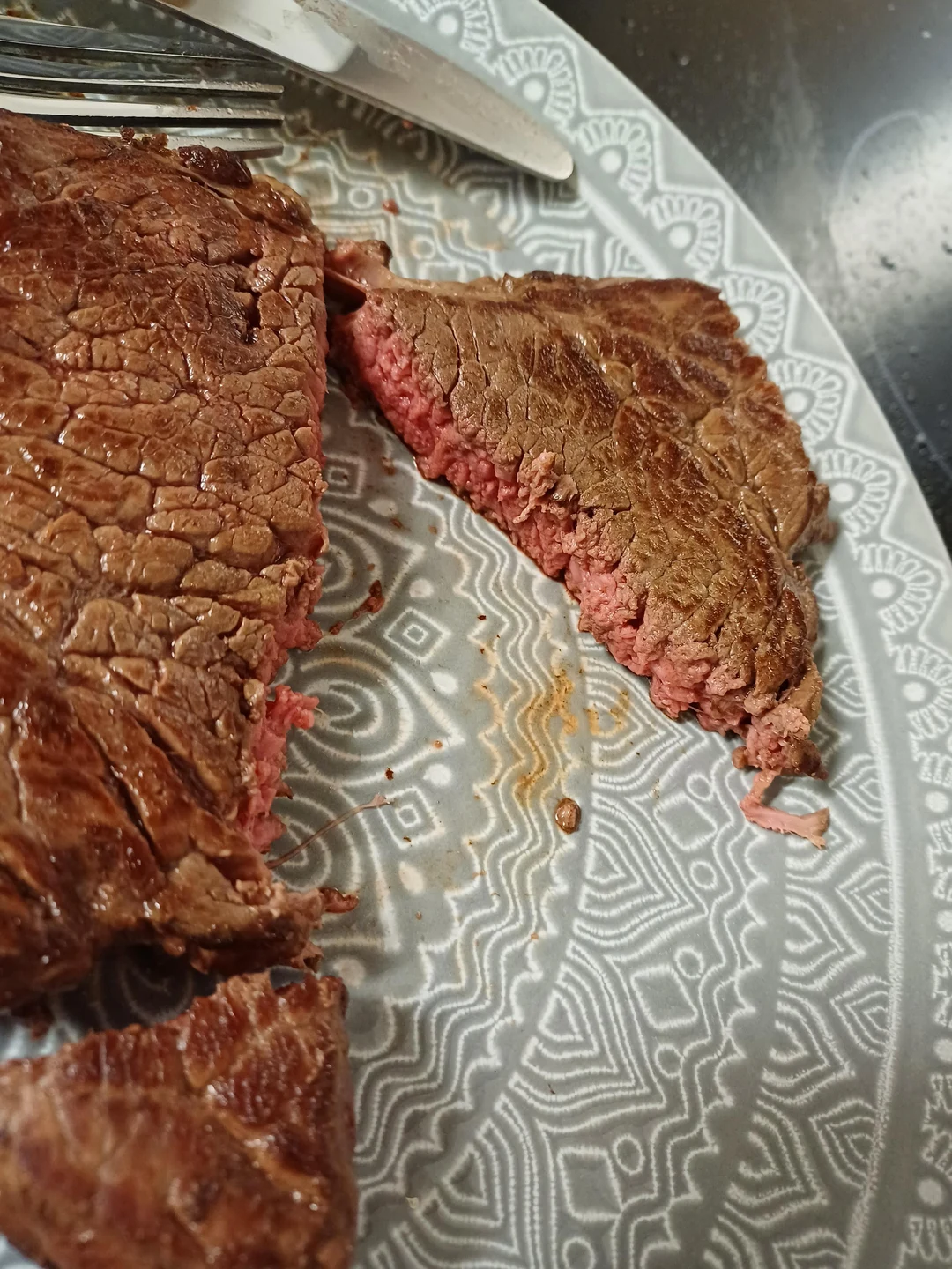 First time doing steak, is this still raw? | Scrolller