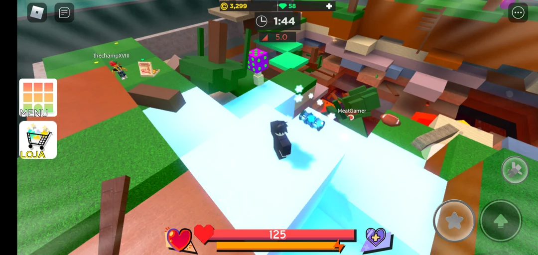 game just started and theres already a crater on the map | Scrolller