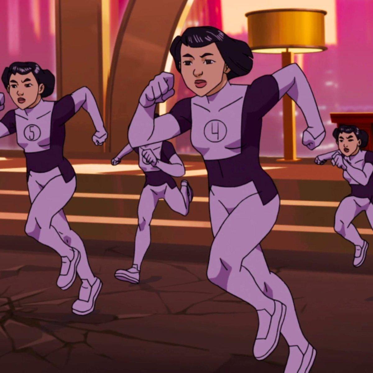 In Invincible The Character Dupli Kate Has The Power To Duplicate