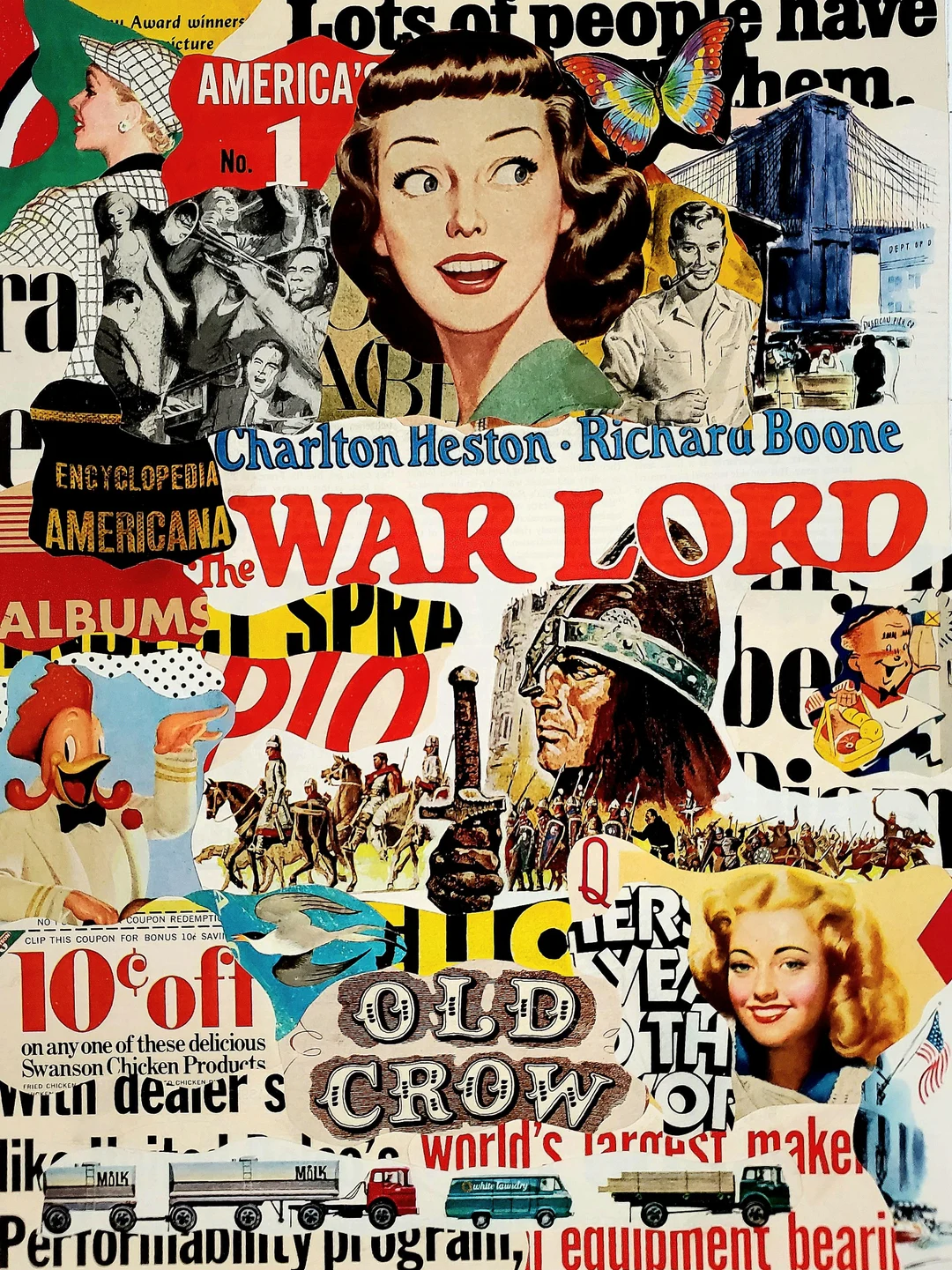 Those memories, tbbd, Analog Collage, 2024 | Scrolller