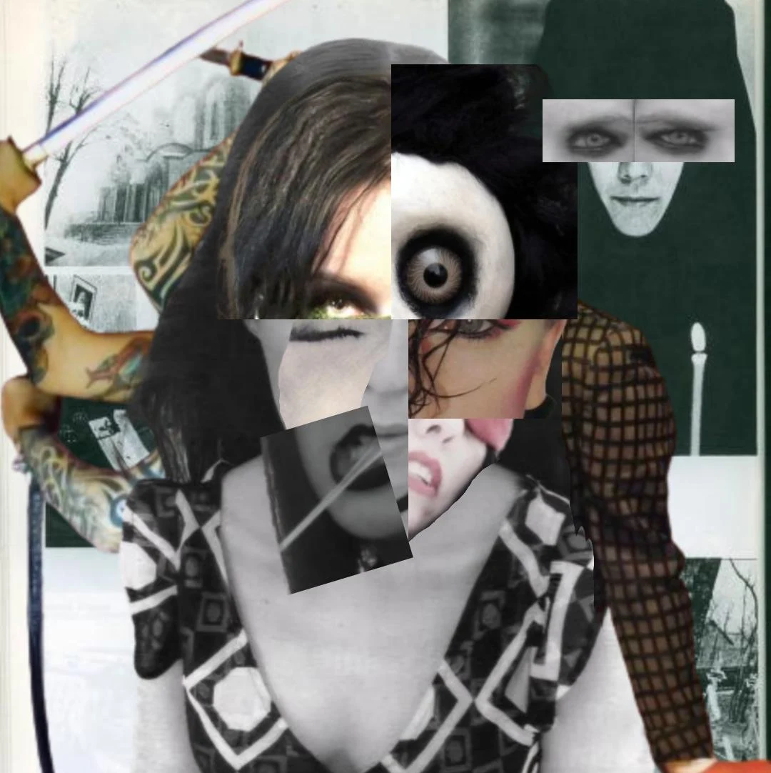 "Rage" digital collage by me, 2024 | Scrolller