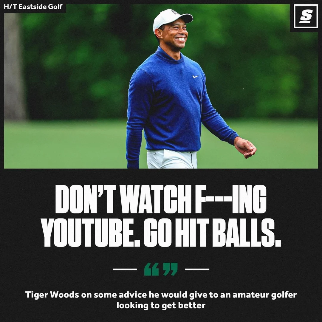Thoughts on Tiger’s advice? | Scrolller