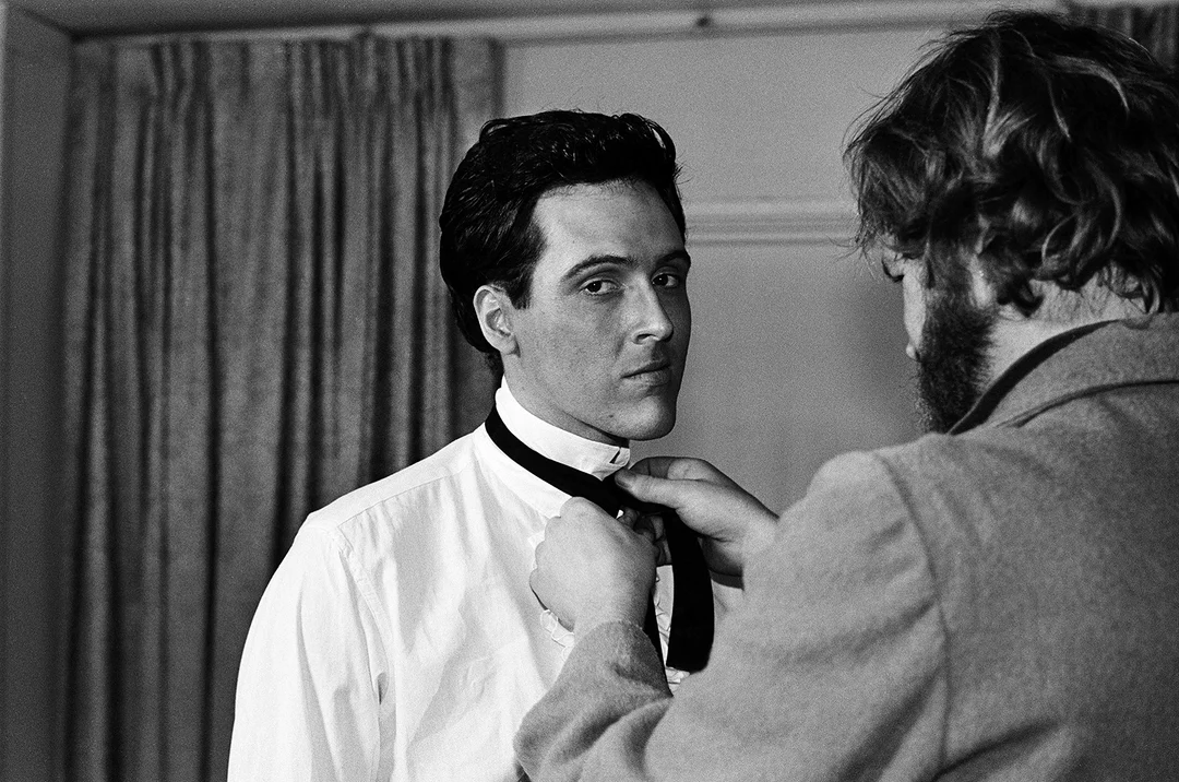 Weird Al Yankovic on the set of the "Ricky" music video (1983) | Scrolller