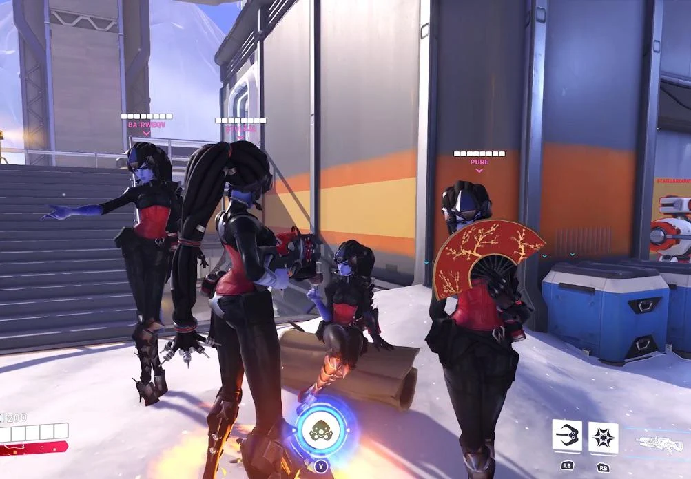 Overwatch noire skin | Scrolller