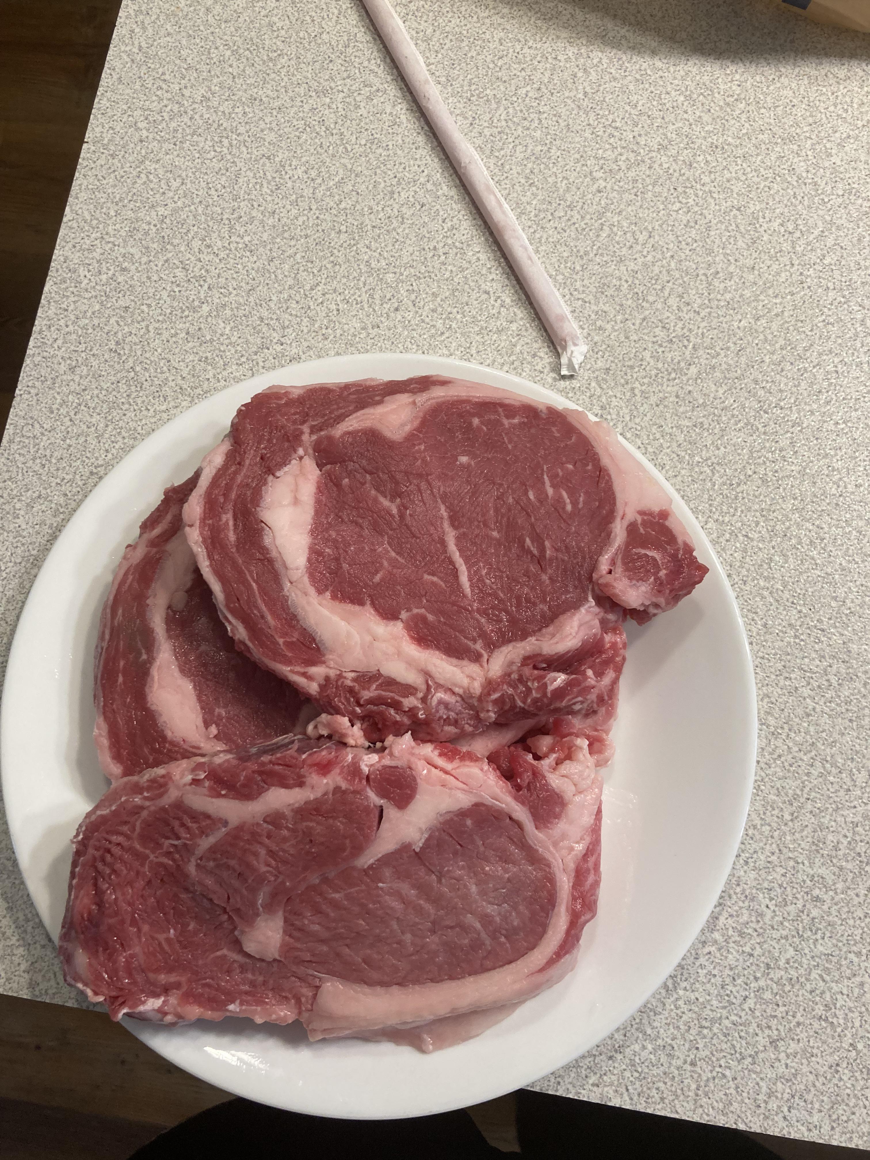 About to grill some steaks for the first time wish me luck | Scrolller