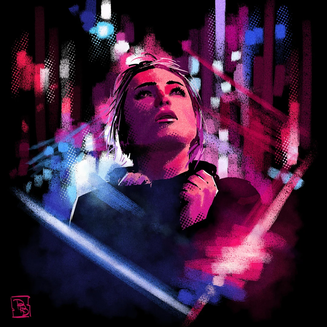 I tried drawing something bit more experimental | Scrolller